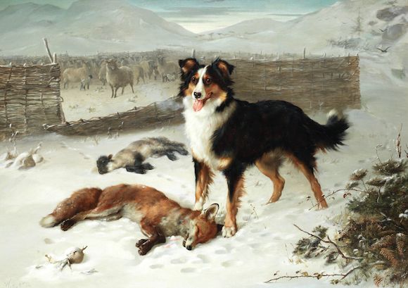 Bonhams : Walter Hunt (British, 1861-1941) Retribution