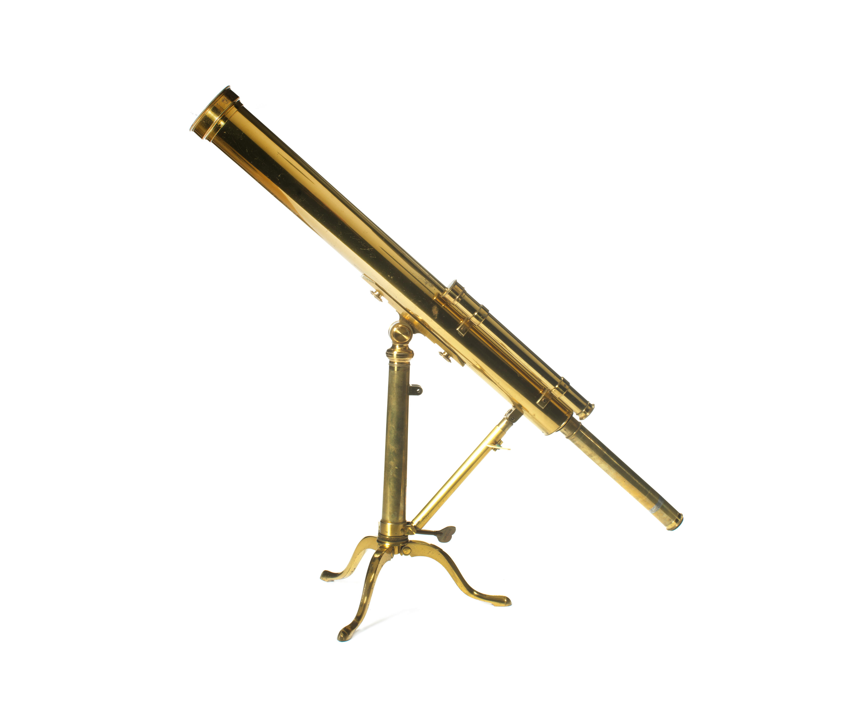Bonhams A 2 14 Inch Brass Refracting Table Telescope English Early