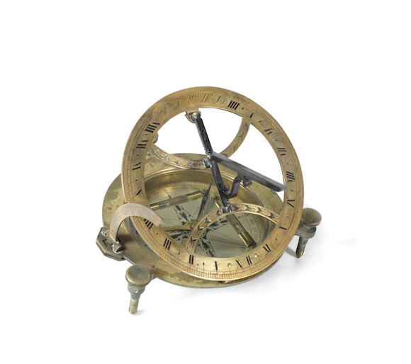 Bonhams A Dollond Brass Universal Equinoctial Dial English Early