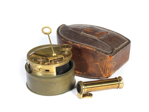 Bonhams : A box sextant, believed to belong to the pioneering Geologist ...