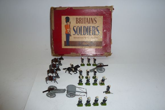 Bonhams : Britains set 79, Royal Naval Landing Party 23