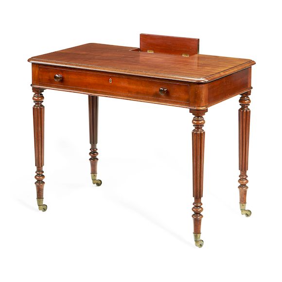 Bonhams : An early Victorian mahogany chamber table in the manner of ...