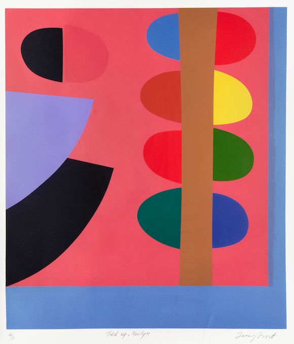 Bonhams : Sir Terry Frost R.A. (British, 1915-2003) Tide Up Newlyn ...