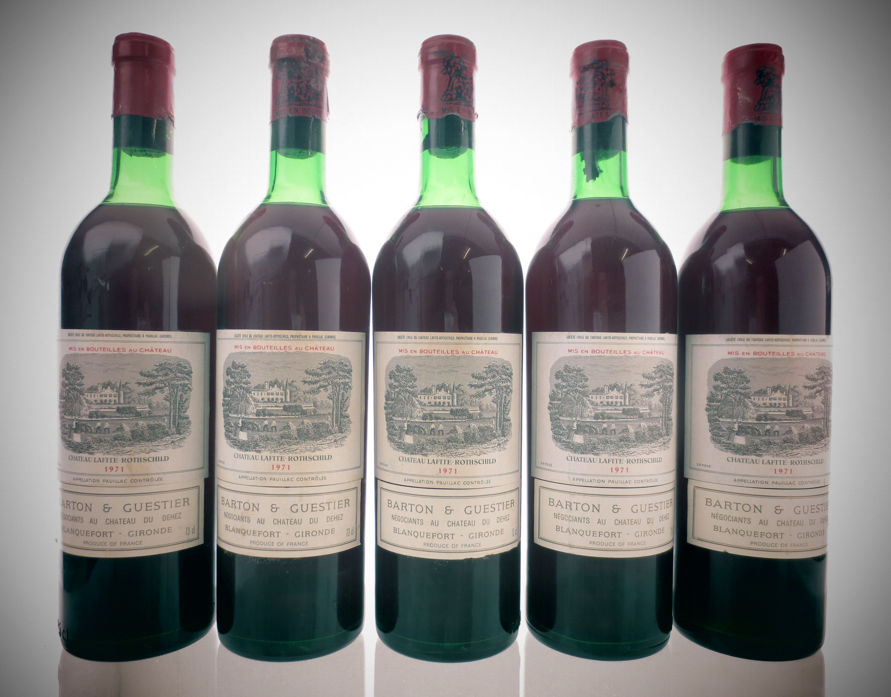 Bonhams : Chateau Lafite Rothschild 1971 (10)