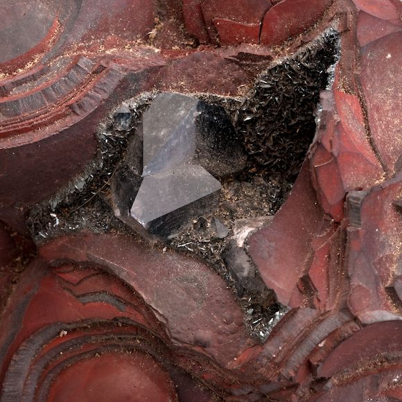 Bonhams : A Large specimen of Botryoidal hematite, Kidney Ore ...