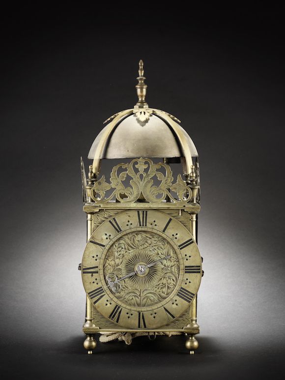 Bonhams : A late 17th century lantern clock Richard Ames, London