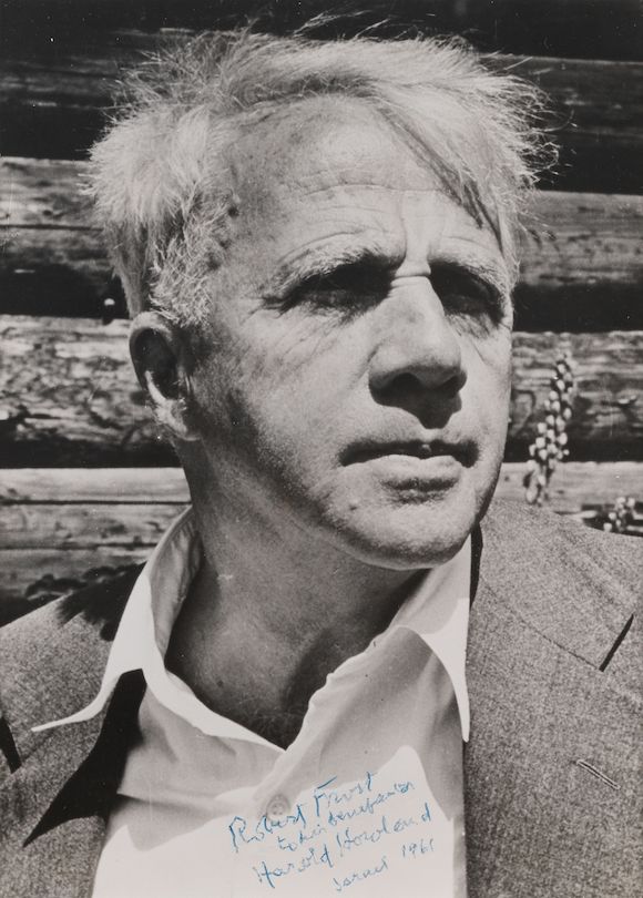 Bonhams : FROST, ROBERT (1874-1963, American poet), PORTRAIT BY AN ...