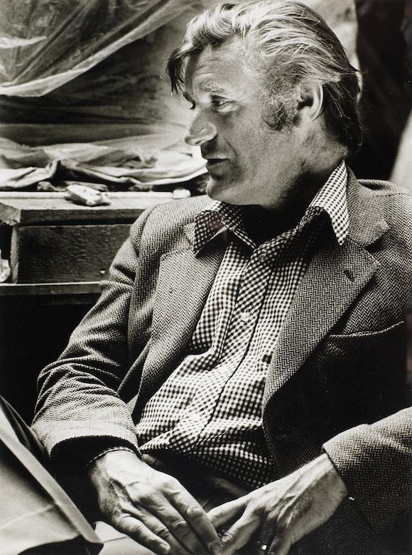 Bonhams : HUGHES, TED (1930-1998), PORTRAIT BY NOEL CHANAN (b. 1939 ...