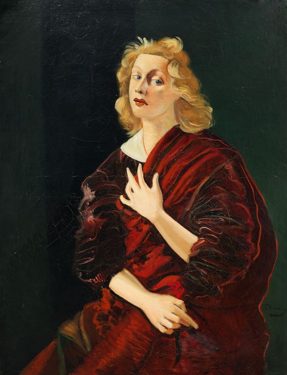 Bonhams : André Derain (French, 1880-1954) Portrait de Iya, Lady Abdy