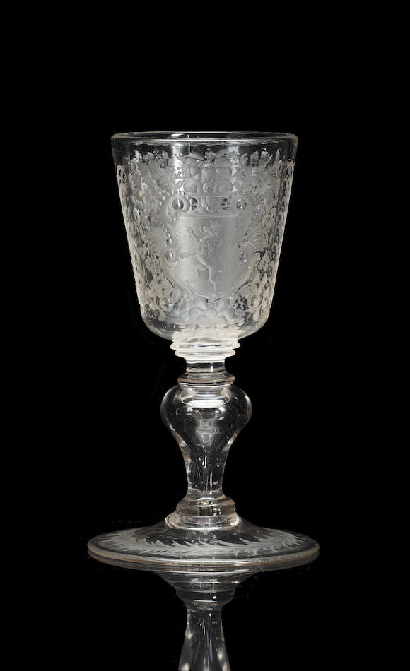 Bonhams A German Wine Glass 18th Century