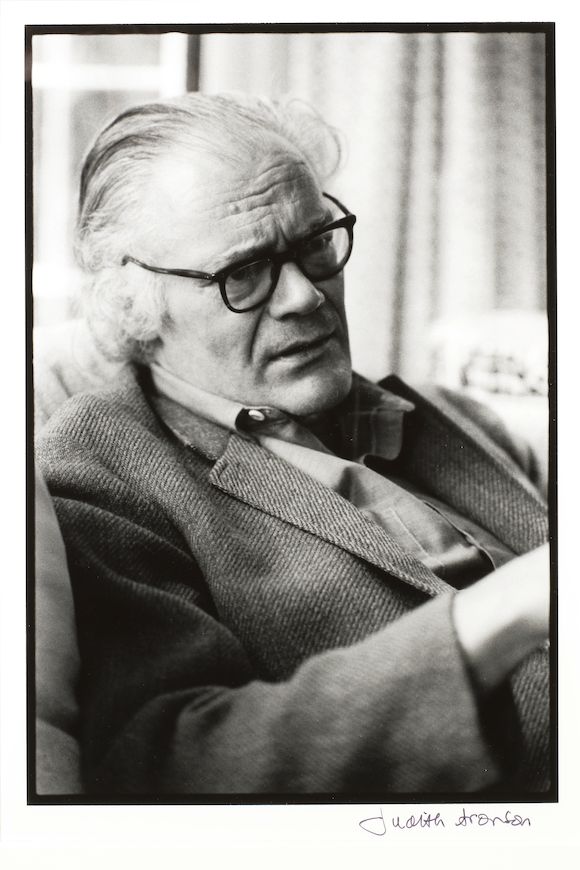 Bonhams : LOWELL, ROBERT (1917-1977, American poet) PORTRAIT BY JUDITH ...