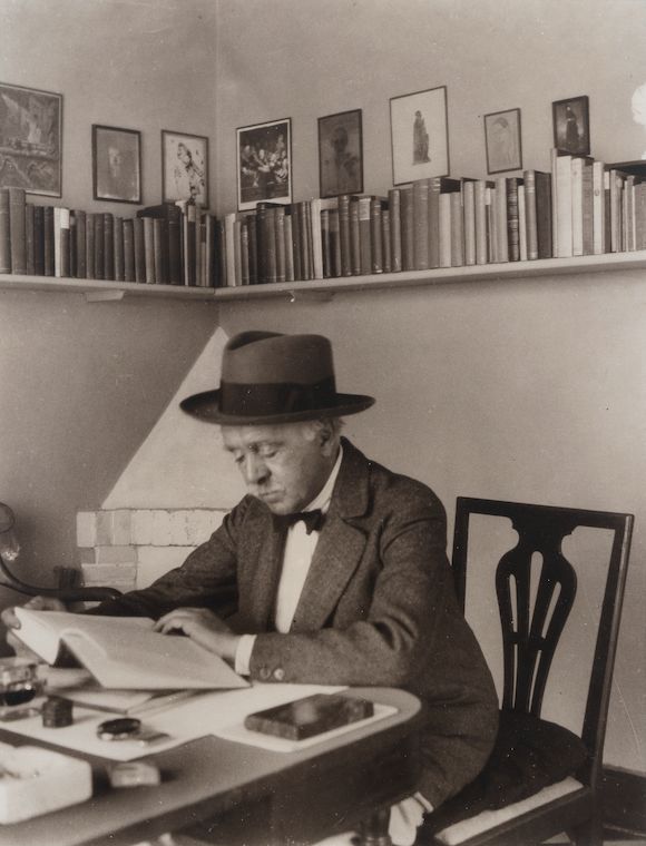 Bonhams : BEERBOHM, MAX (1872-1956) PORTRAIT BY AN UNKNOWN PHOTOGRAPHER ...