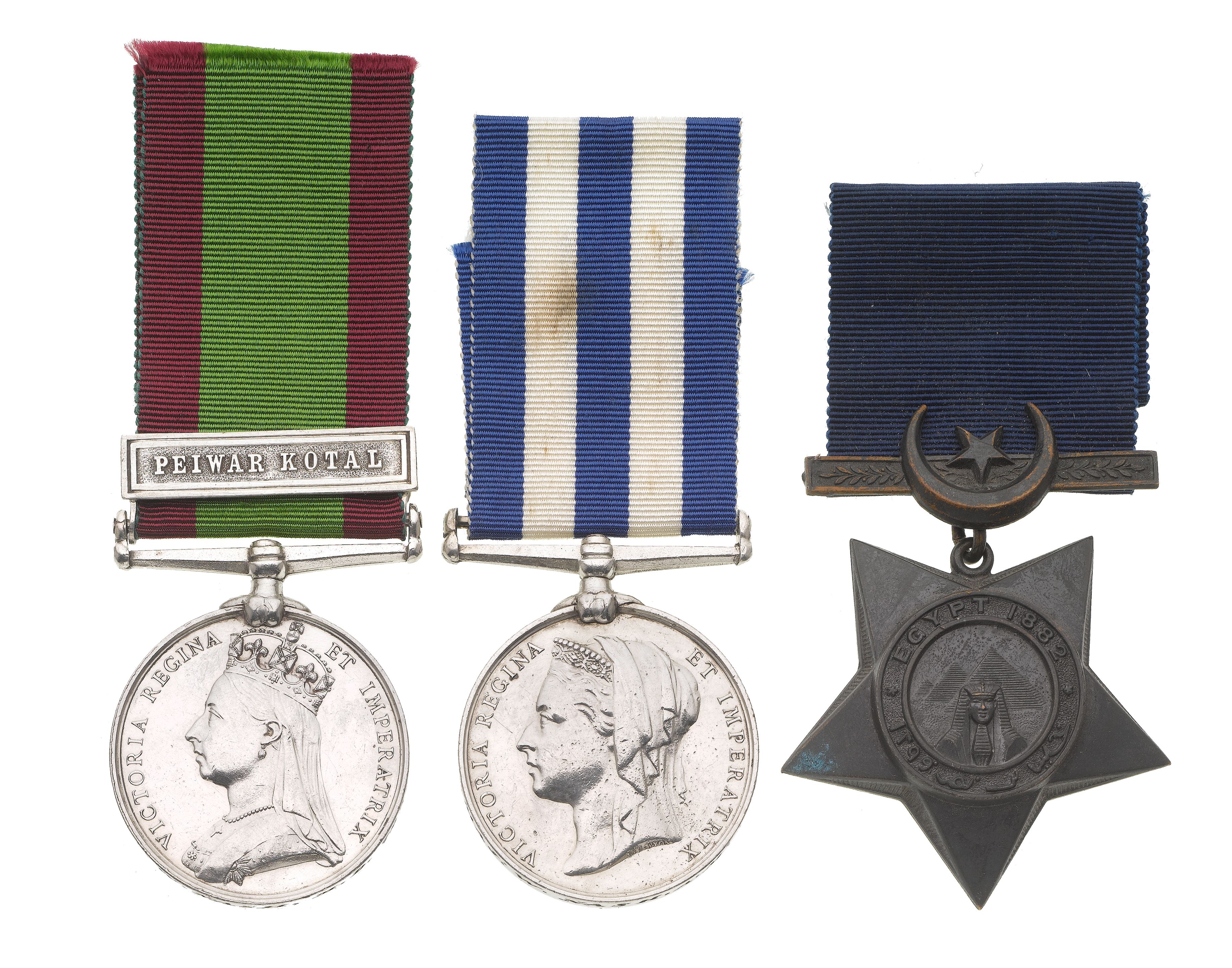 Bonhams : Three to Surgeon Major General W.Nash, Army Medical Department,