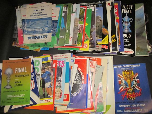 Bonhams : A collection of 1950's onwards various clubs programmes ...