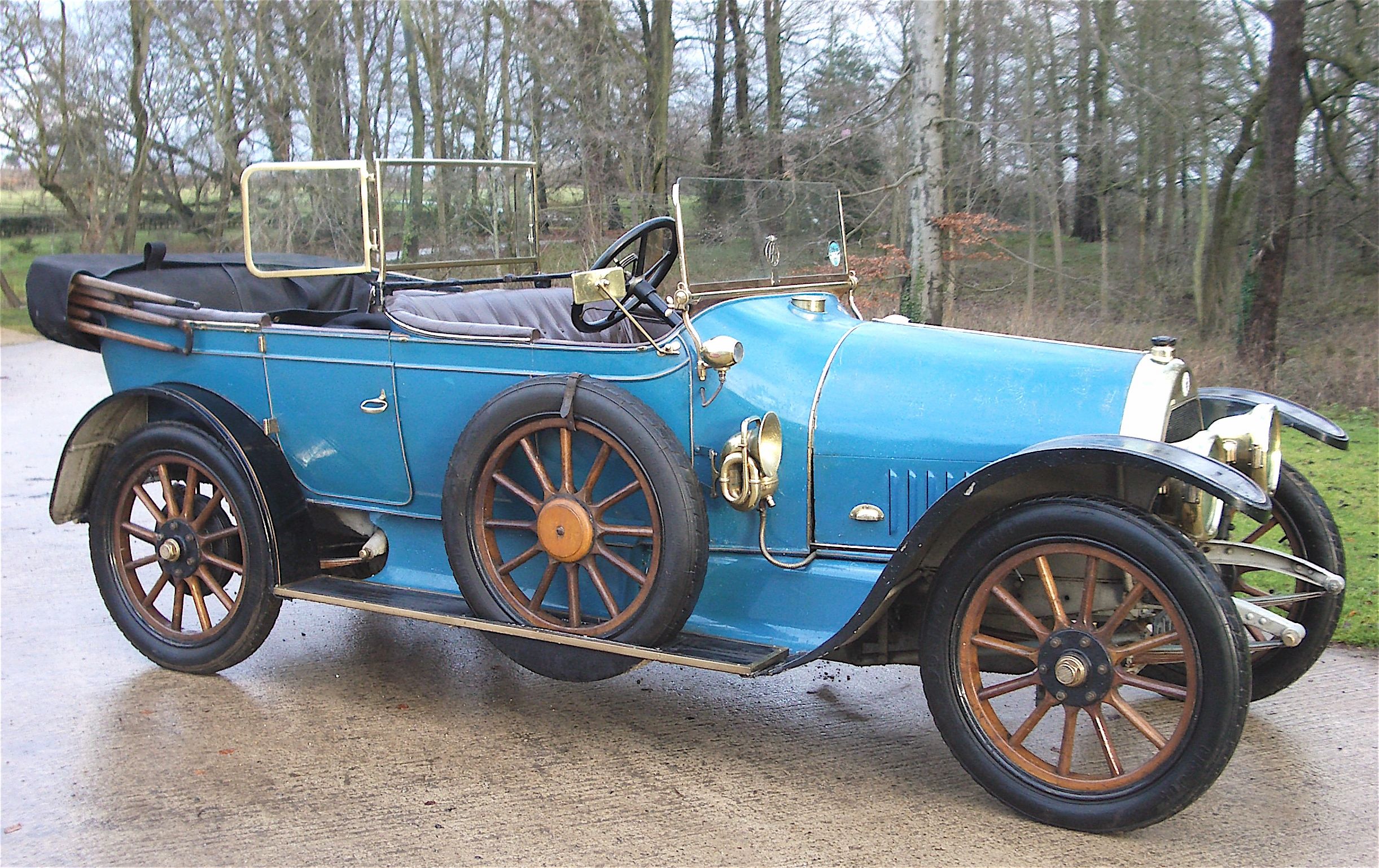 Bonhams Cars : 1914 Darracq type V14 16 HP torpédo Chassis no. 30119 ...