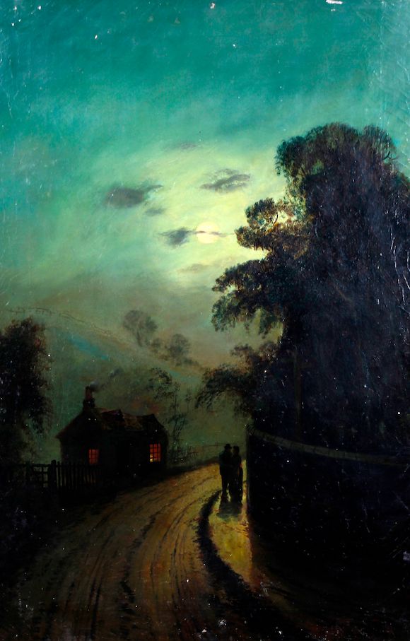Bonhams : Circle of James Walter Gozzard (British, 1888-1950) 'Lane ...