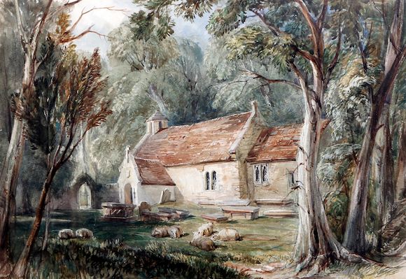 Bonhams : Charles Davidson (British, 1824-1902) 'Perranporth, Cornwall'