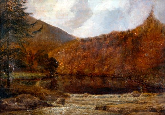 Bonhams : James Thomas Watts (British, 1853-1930) 'Nature's Mirror, The ...