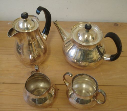 Bonhams : Eric Clements for Mappin & Webb: a post war silver plated ...