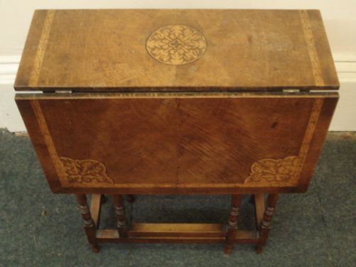 Bonhams : A reproduction late 17th Century style walnut miniature ...