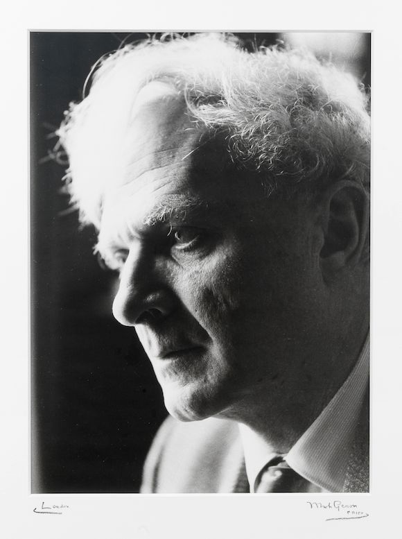 Bonhams : SPENDER, STEPHEN (1909-1995), PORTRAIT BY MARK GERSON, 1966