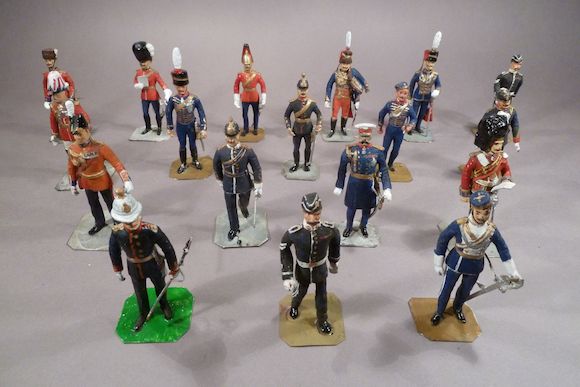 Bonhams : Military Miniatures and Models, 54mm scale 121