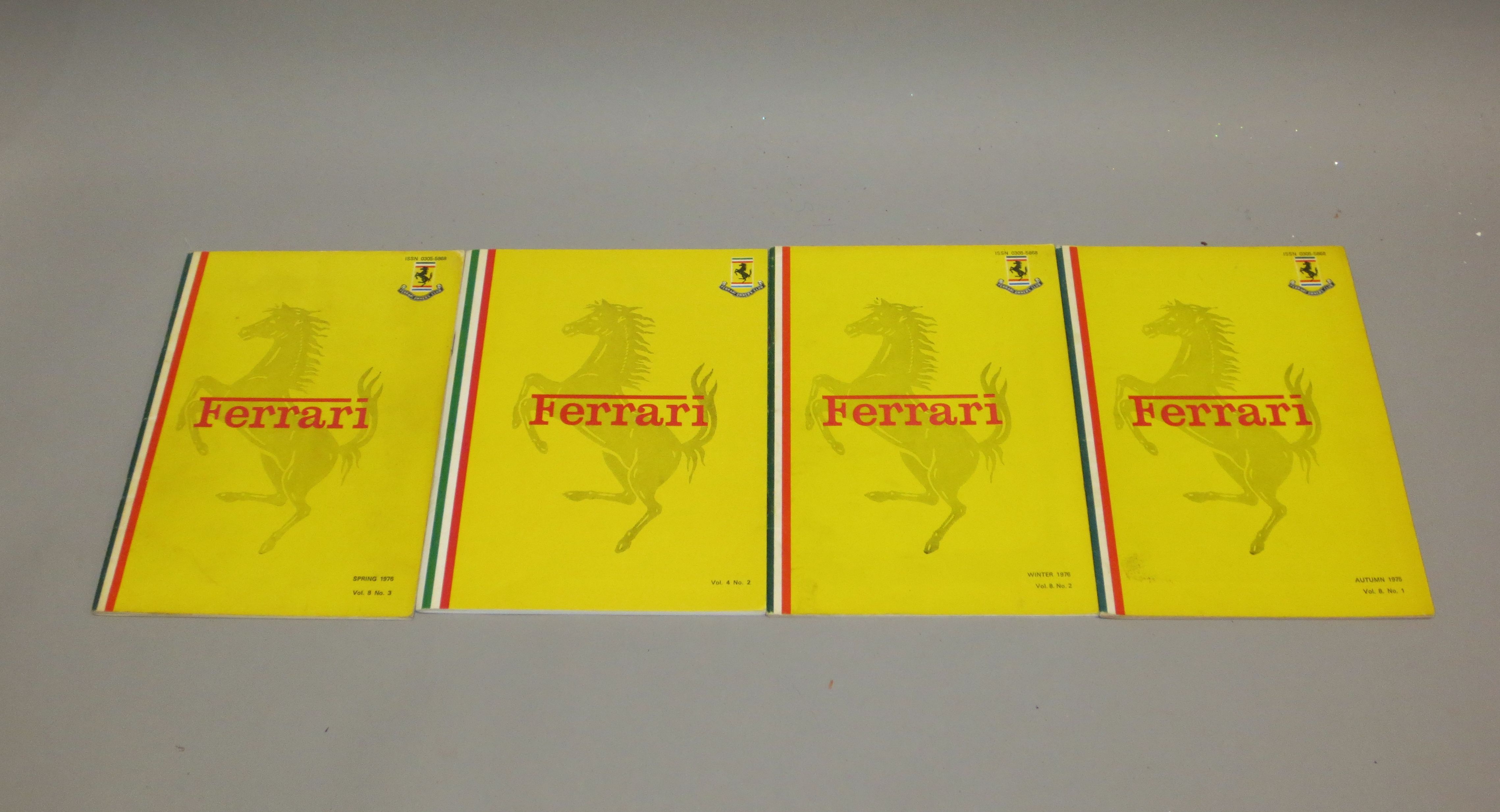 Bonhams Cars : Four original Ferrari Owner's Club magazines,