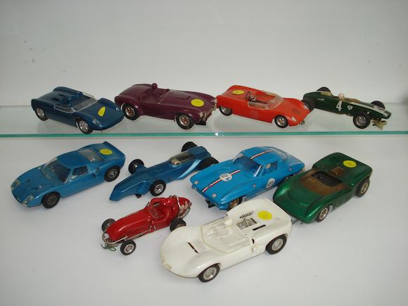 Bonhams : 124 scale slot cars lot