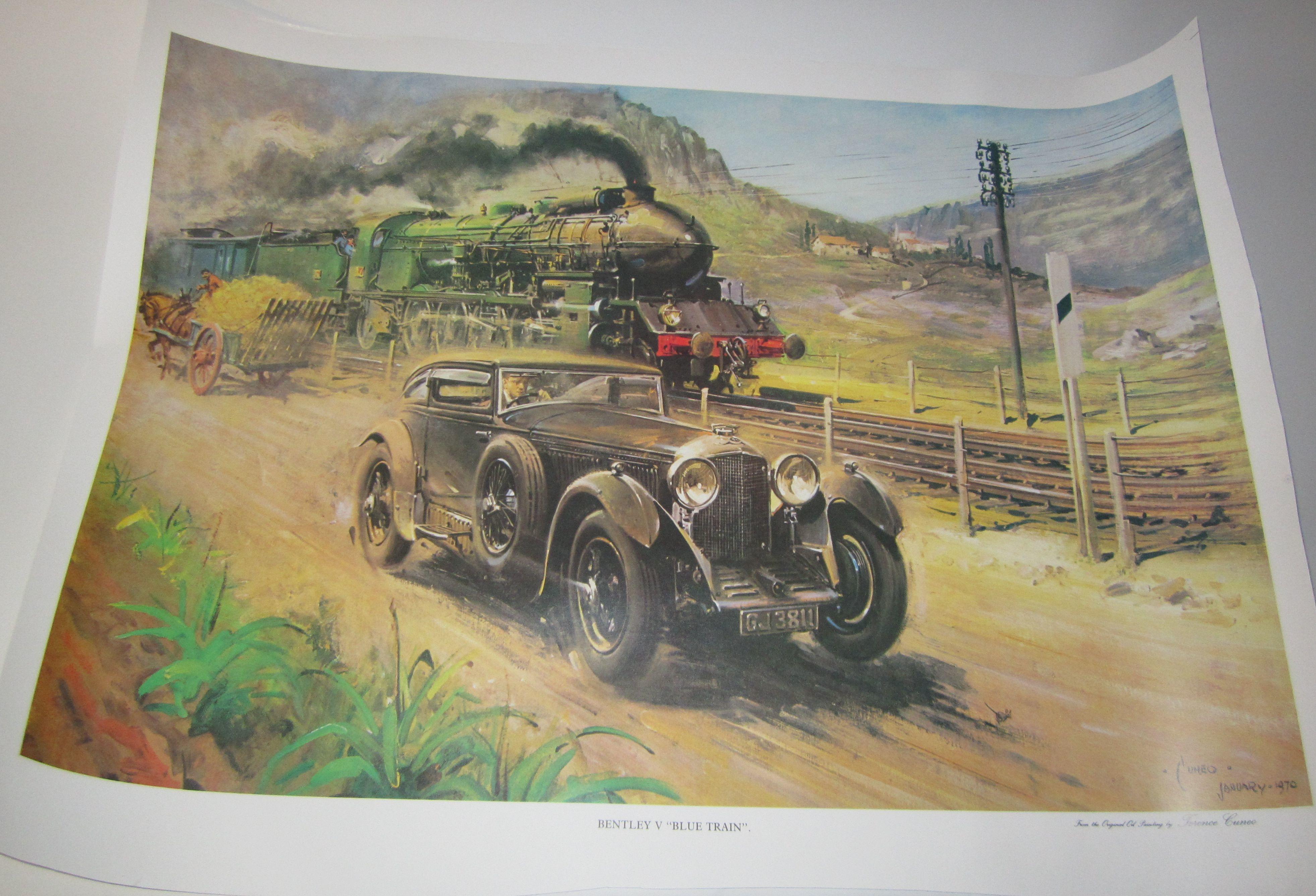 Bonhams Cars Assorted Motoring Posters And Prints