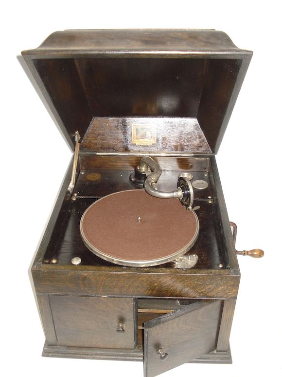 Bonhams : An HMV Model 109 gramophone,