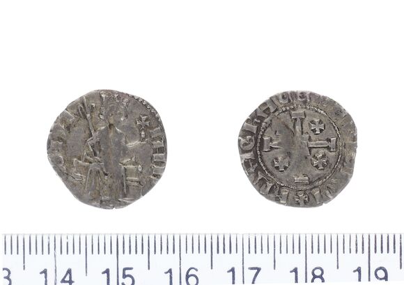 Bonhams : Cyprus, Janus AD 1398-1432 AR.Gros.Type.B.(4.50g).dies B/D ...