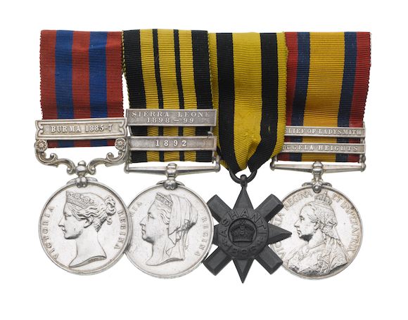 Bonhams : Four to Major J.Hickman, Royal Army Medical Corps,