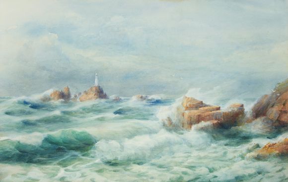 Bonhams : Jessie M. Hilson (Jersey, active 1890-1900) Corbiere ...