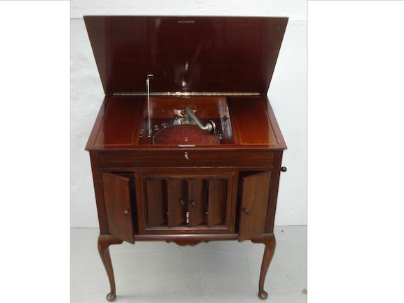 Bonhams : A Columbia Graphonola console grand gramophone,