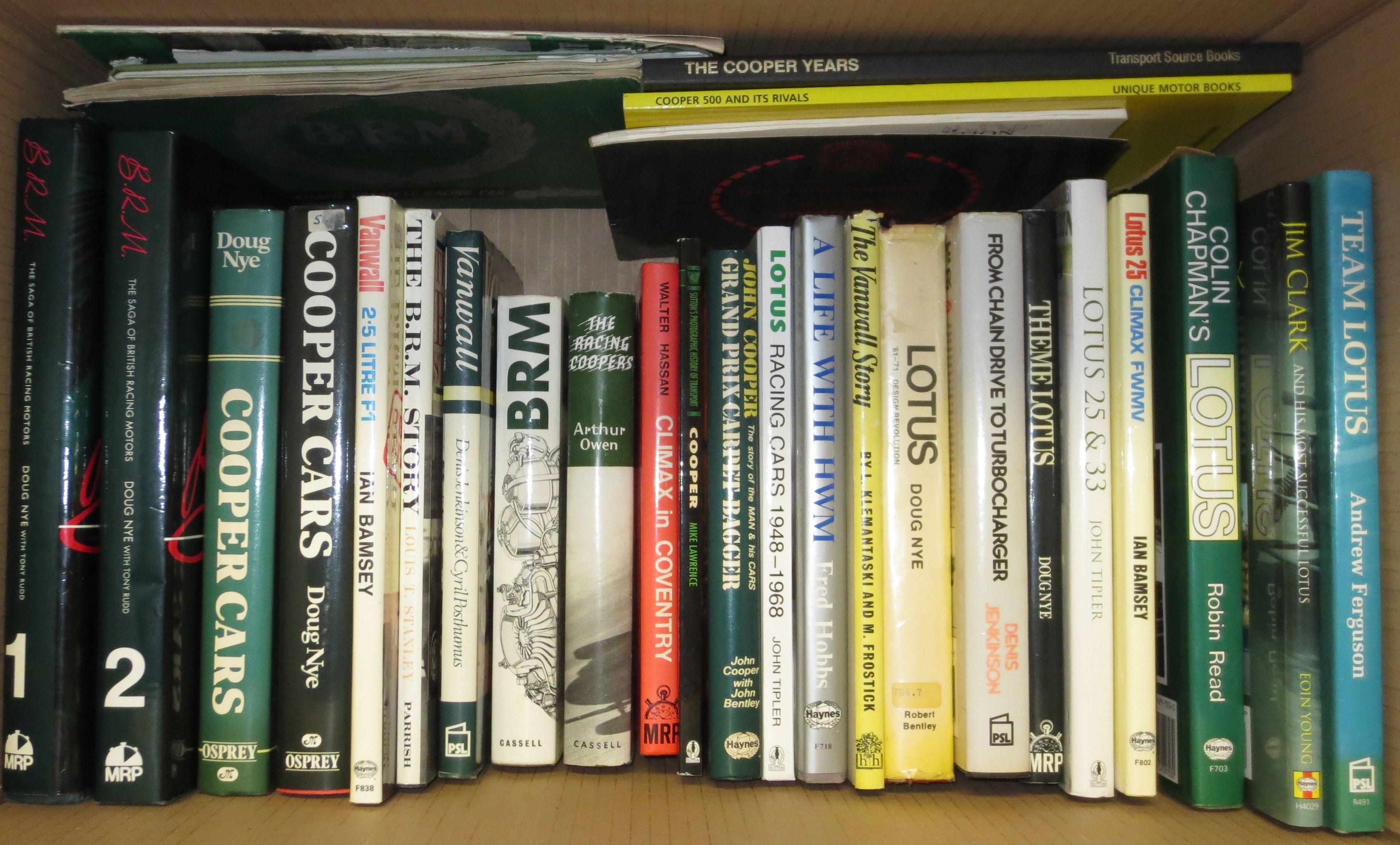 Doug Nye & Tony Rudd: BRM - The Saga of British Racing Motors; Volumes ...