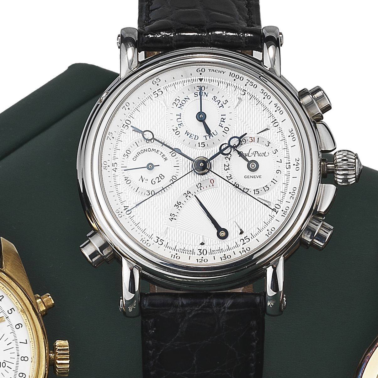 Bonhams : Paul Picot. A stainless steel automatic split seconds ...