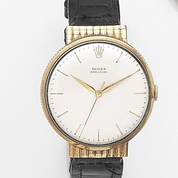 Bonhams : Rolex. A 9ct gold manual wind centre seconds ...