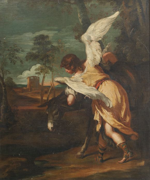 Bonhams : Sebastiano Ricci (Belluno 1659-1734 Venice) An angel and mule ...