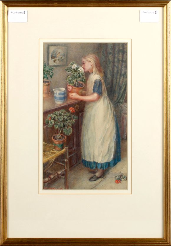 Bonhams : Robert Bruce Wallace , 19th Century The orphan