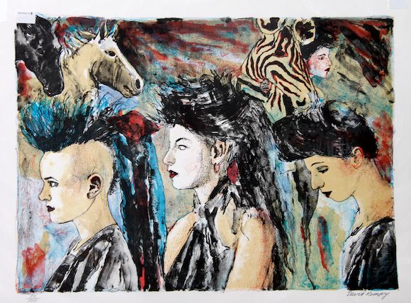 Bonhams : David Remfry (British, born 1942) Parade lithograph printed ...