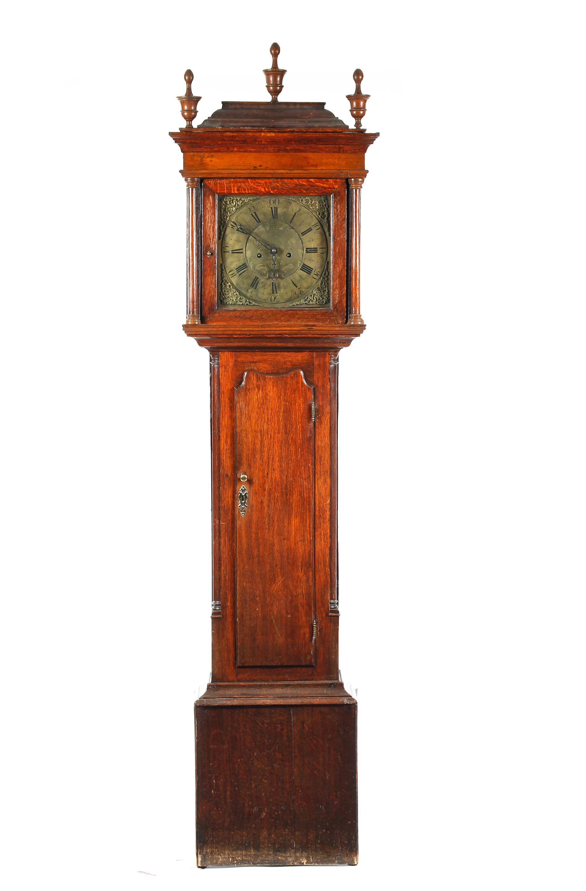 Bonhams : A George III Oak 8 day longcase clock Jonathan Lees, Bury c ...