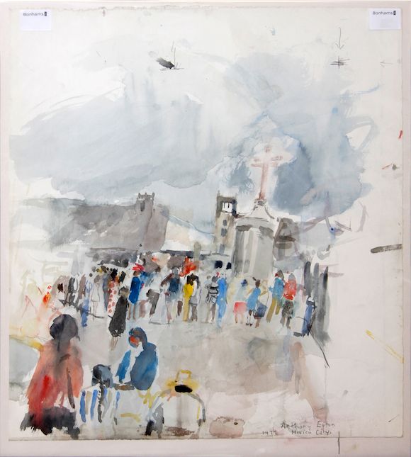 Bonhams : Anthony Eyton RA (British, born 1923) Mexico City