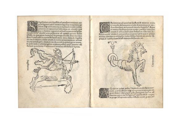 Bonhams : HYGINUS (CAIUS JULIUS) Poeticon astronomicon [edited by ...