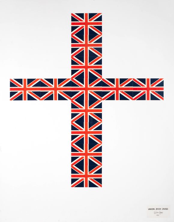 Bonhams : Gilbert & George (Italian/British, born 1943) Union Jack ...