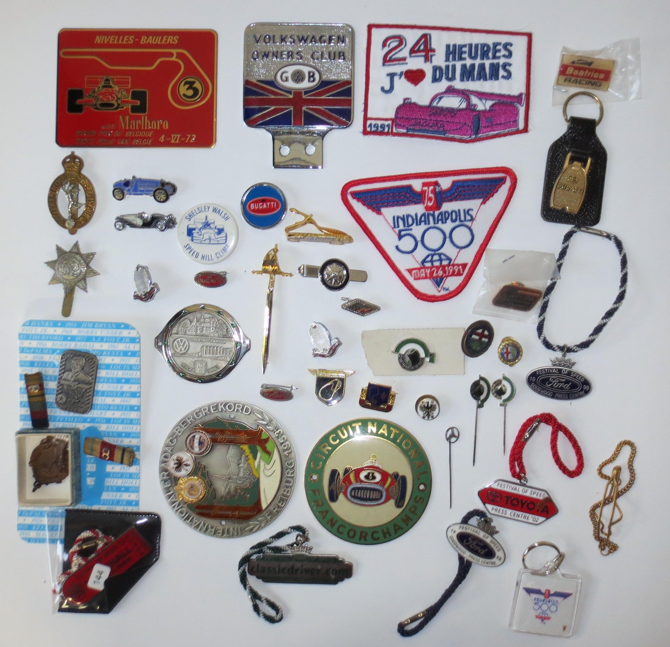 Bonhams Cars Assorted Car And Lapel Badges