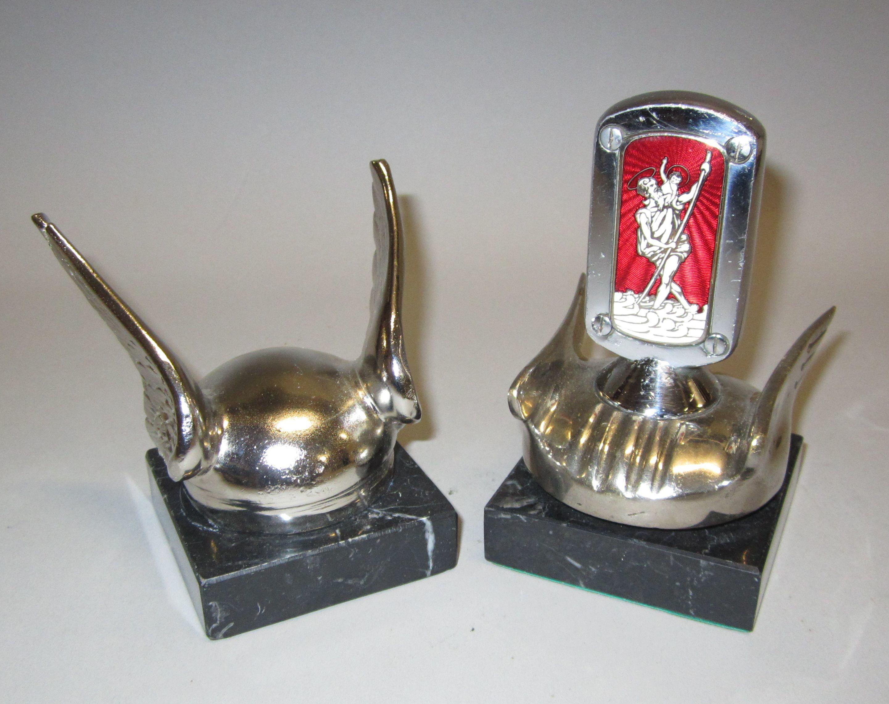 Bonhams Cars Two Winged Car Mascots