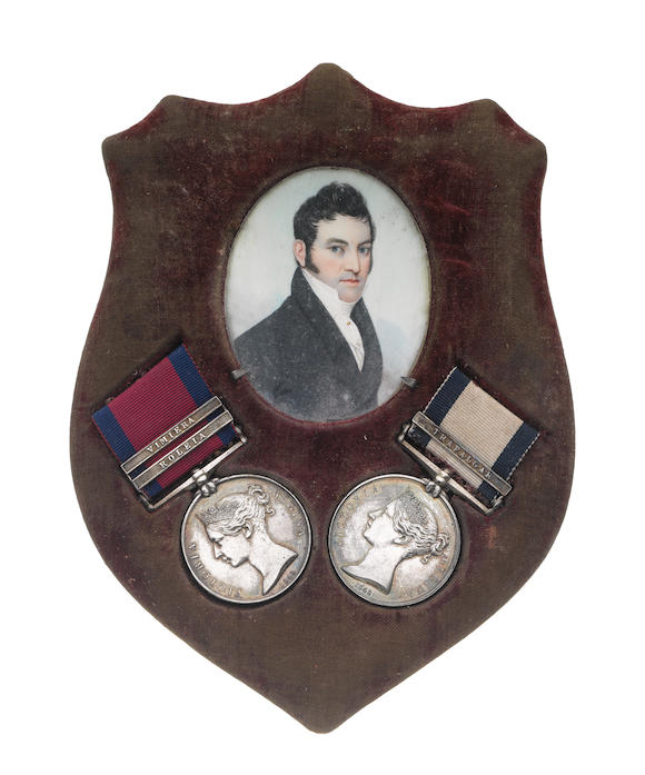 Bonhams Pair To Assistant Surgeon Rhbolton 50th Foot And Royal Navy