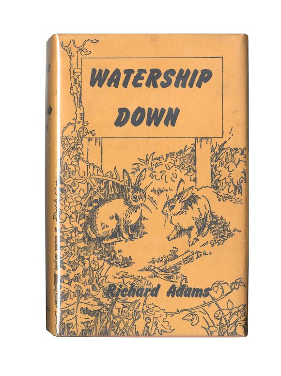 Bonhams : ADAMS (RICHARD) Watership Down, FIRST EDITION, AUTHOR'S ...