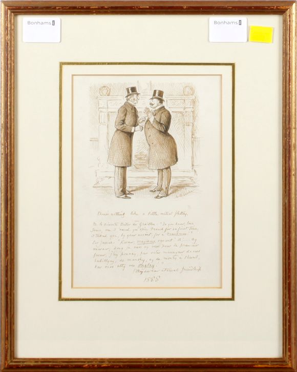 Bonhams : George du Maurier (British, 1834-1896) 'There's nothing like ...