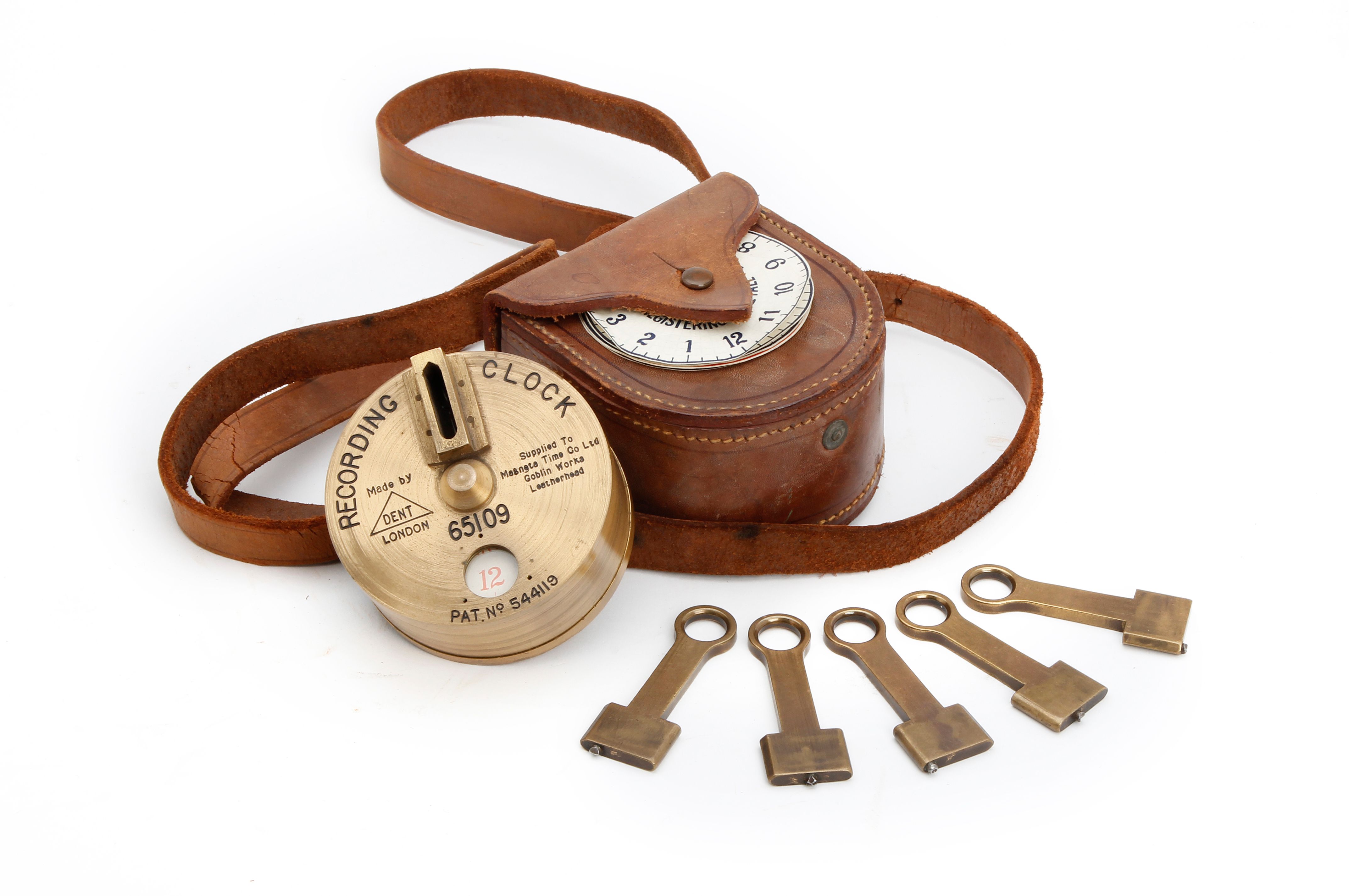 Bonhams : A mid 20th century night watchman's 'Tell Tale' recording ...